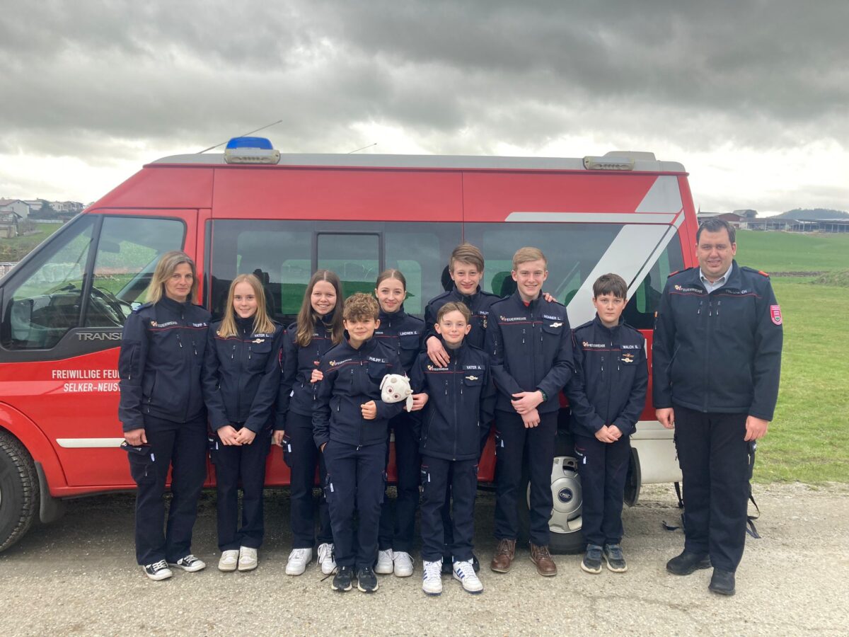 Gold und Silber für Jungflorianis aus Selker-Neustadt » FF Selker-Neustadt